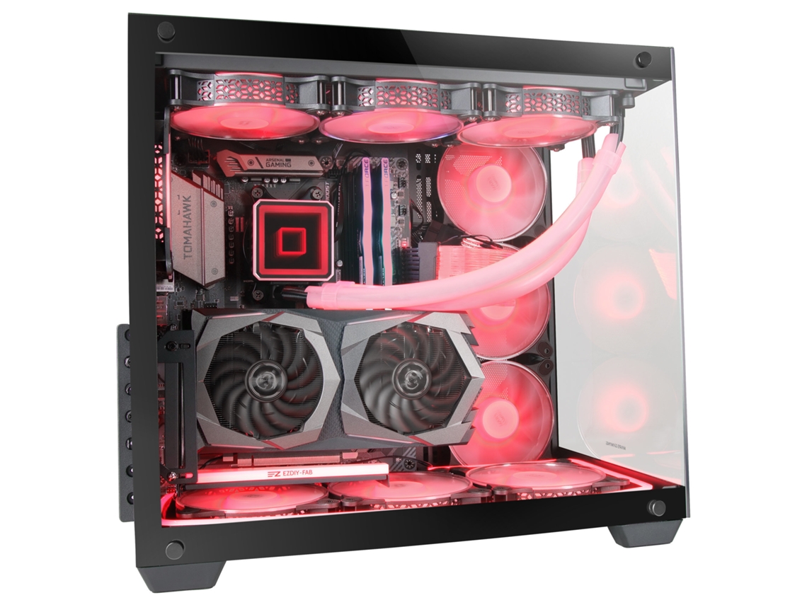 Caja Semitorre MARS GAMING Xxl E-Atx Mcv4 Negro Ventana Vidrio Templado ...
