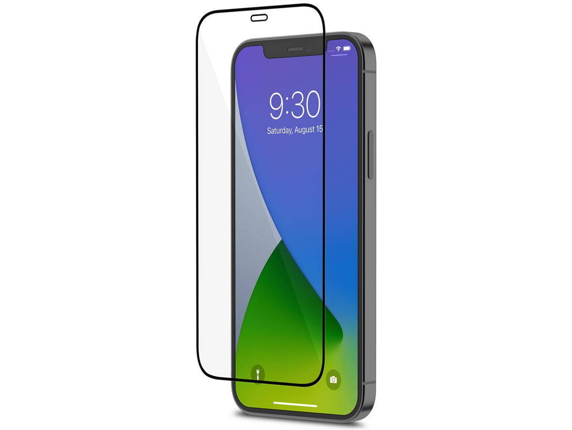 Protector de Pantalla de Cristal iPhone 12/ 12 Pro MOSHI Airfoil