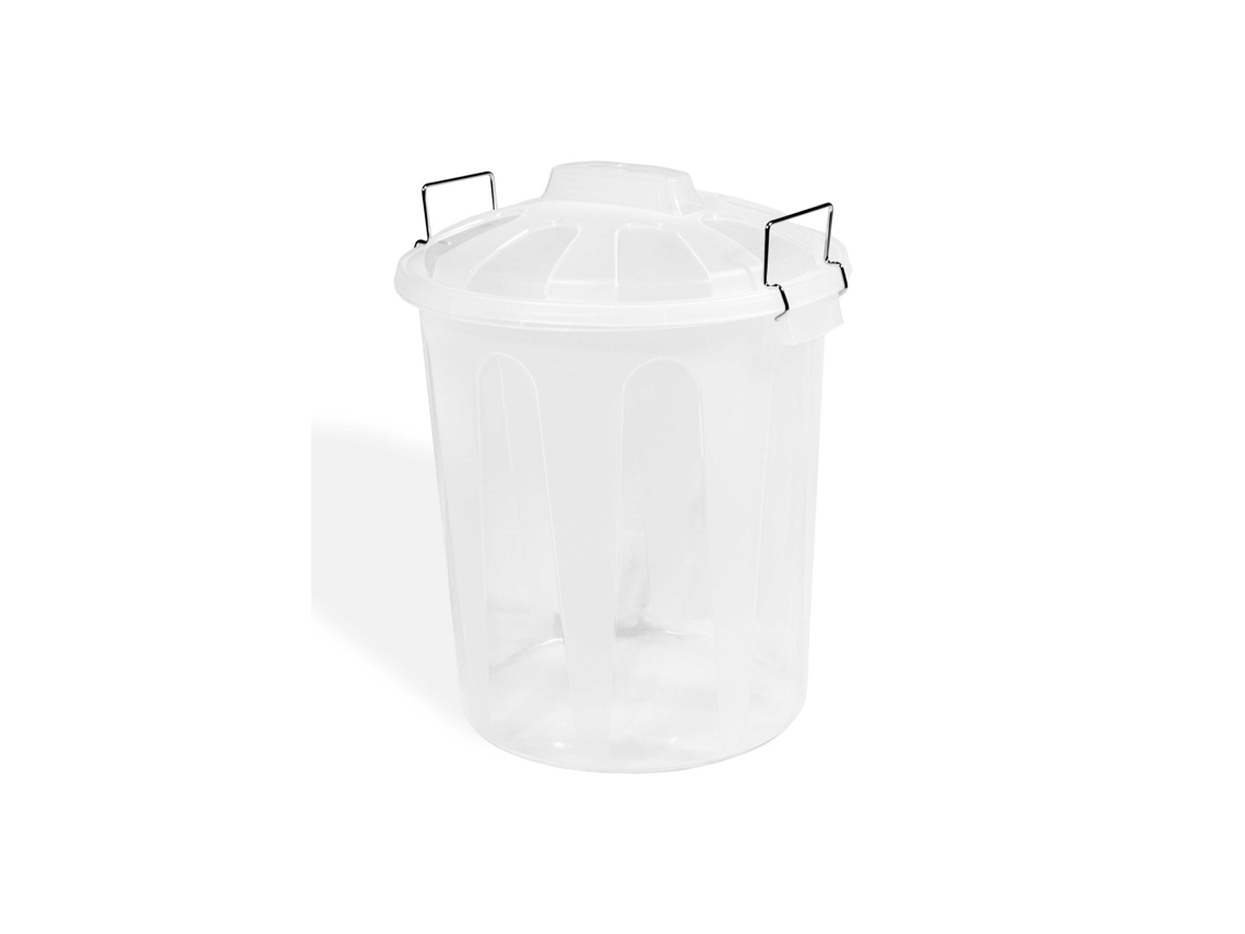 Cubo Basura de plástico con Tapadera Cubo almacenaje y reciclar ...