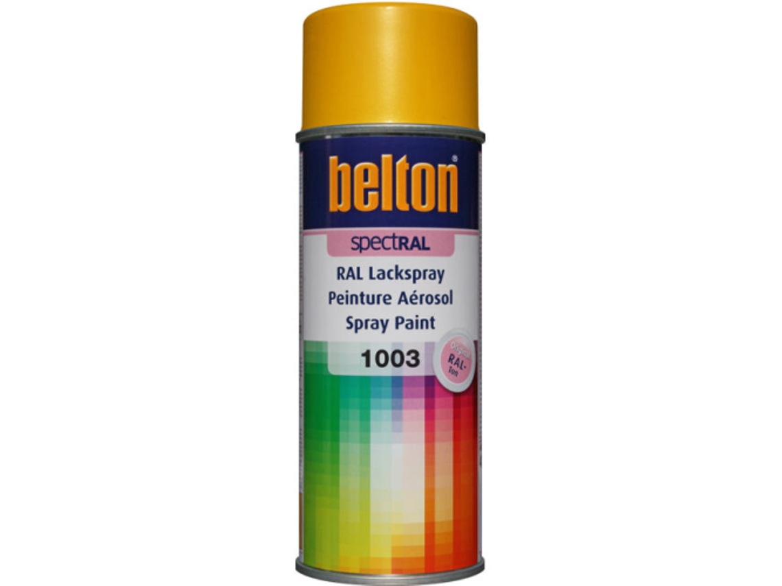 Spray Belton Spect Ral Brillante 400 Ml (Ral 1003 Amarillo Señales)