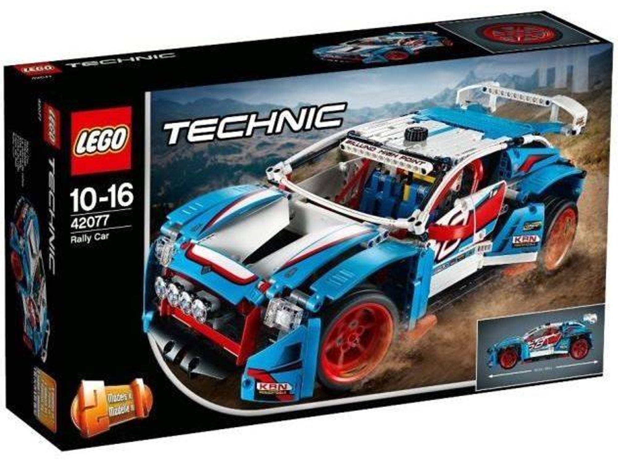 LEGO Technic: Coche de rally - 42077 (Edad Mínima: 10 - 1005 Piezas ...