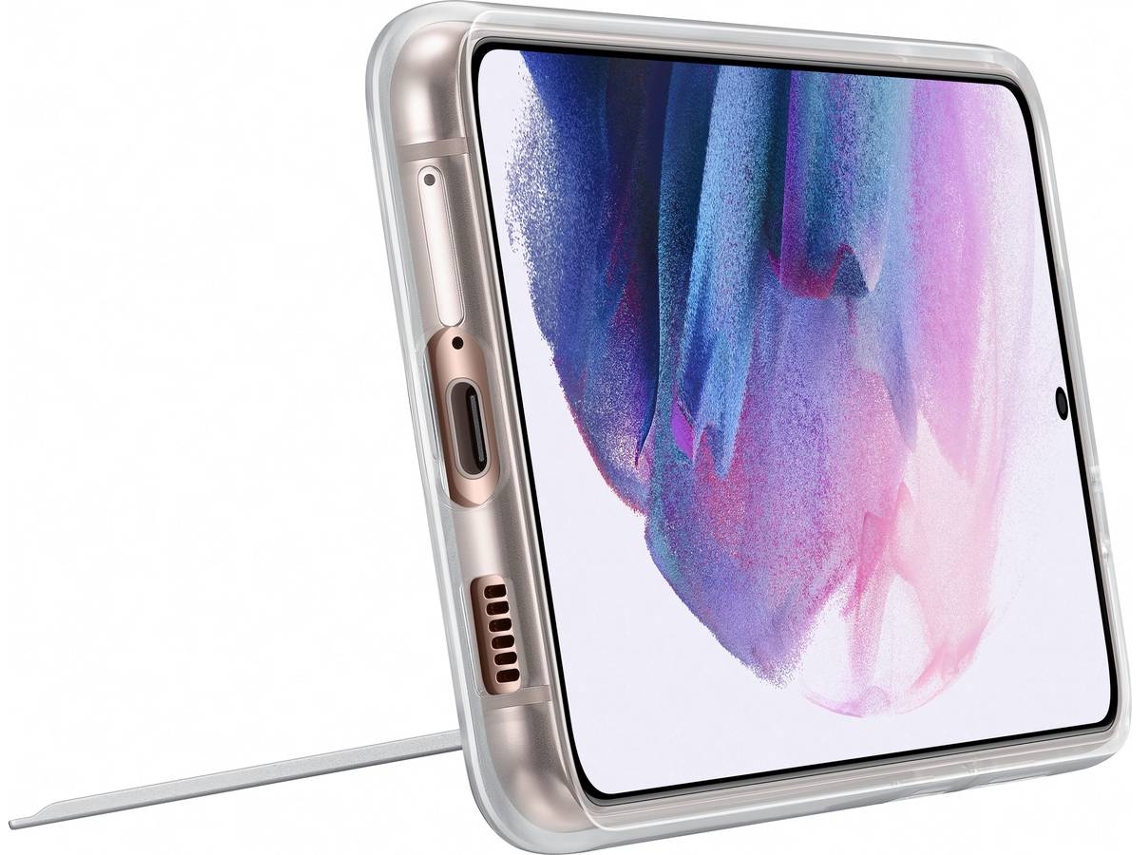 Funda SAMSUNG Galaxy S21+ Clear Standing Transparente