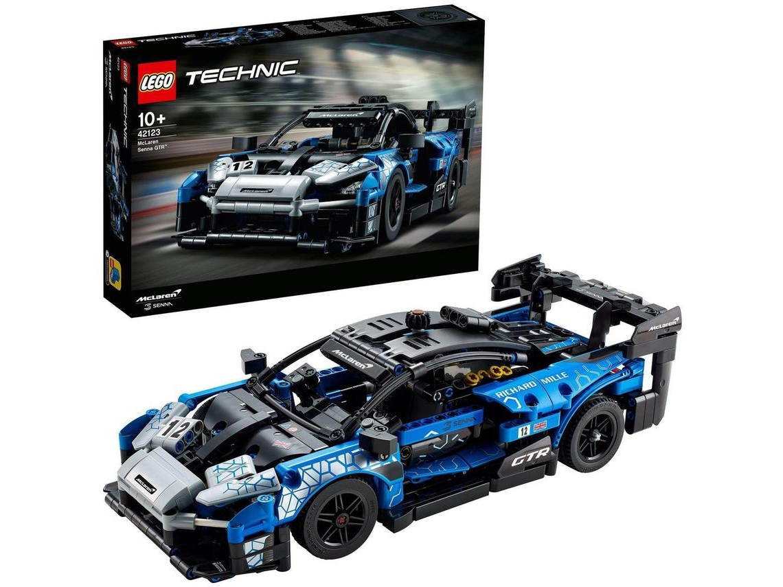 LEGO Technic: 42123 McLaren Senna GTR™ (830 peças) | Worten.es
