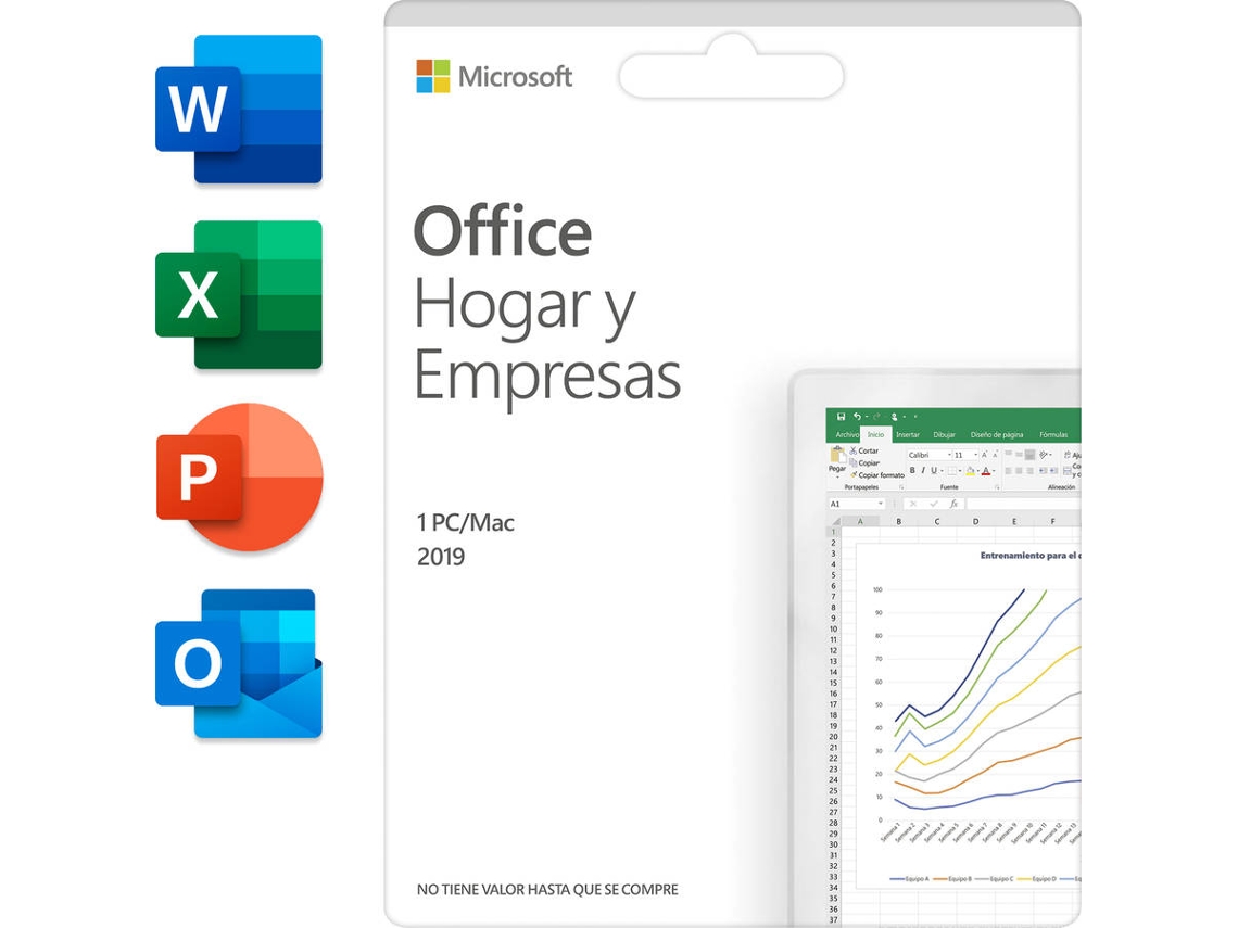 Microsoft Office Hogar y Empresas (Vitalicio - Formato Digital)
