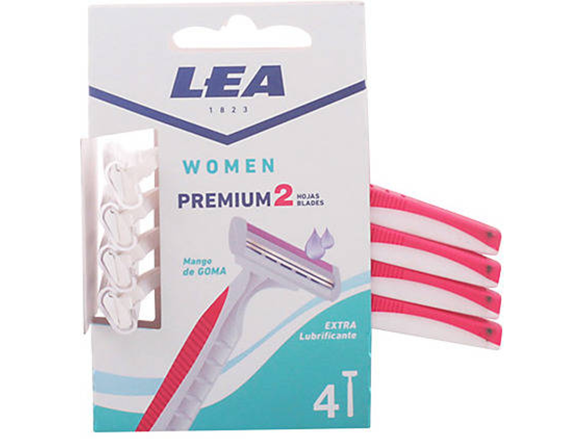 Rasuradoras Desechables LEA Premium (4 Unidades)