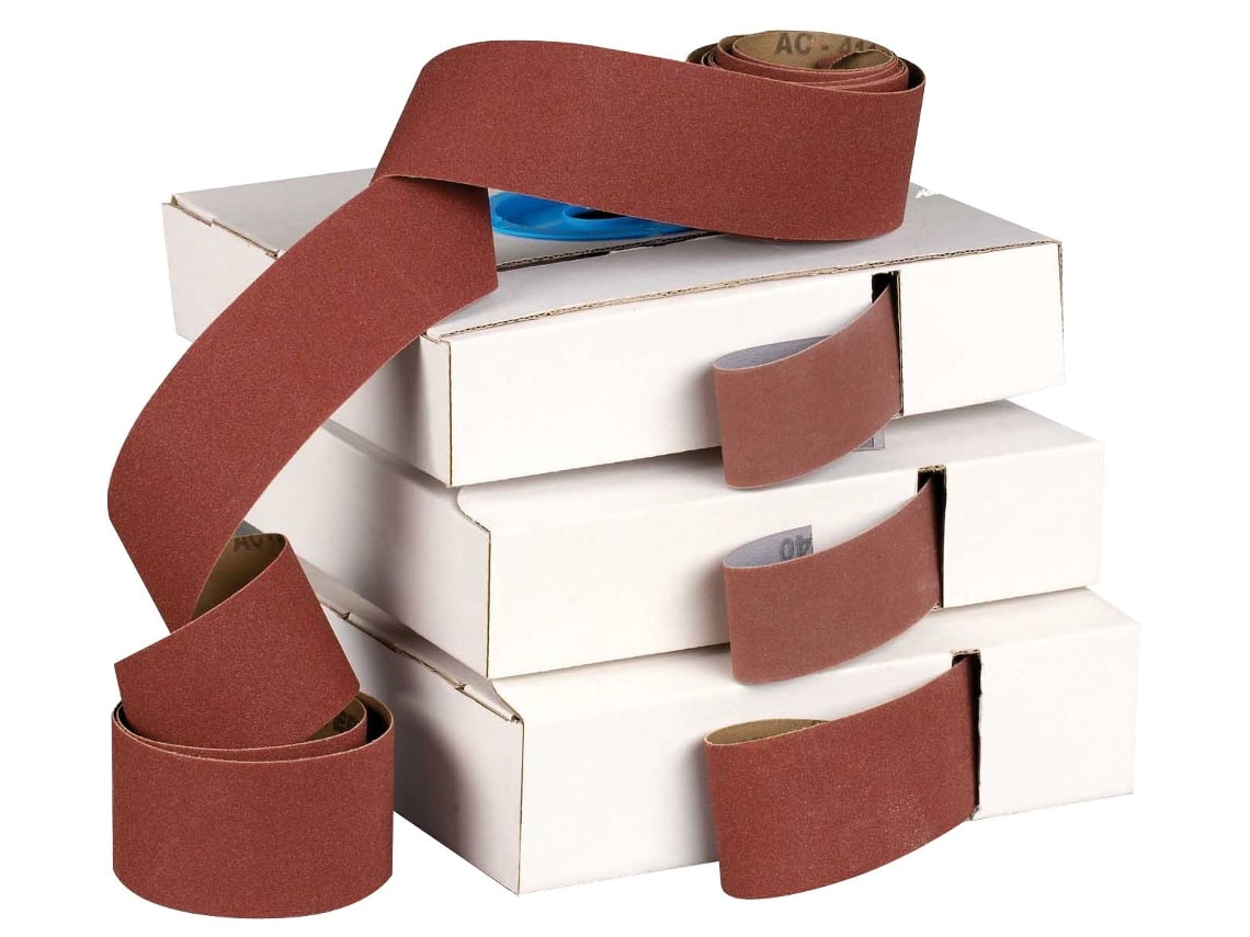 Interflex-AC411JFE100.25.100-Rollo tela abrasiva superflexible de óxido ...