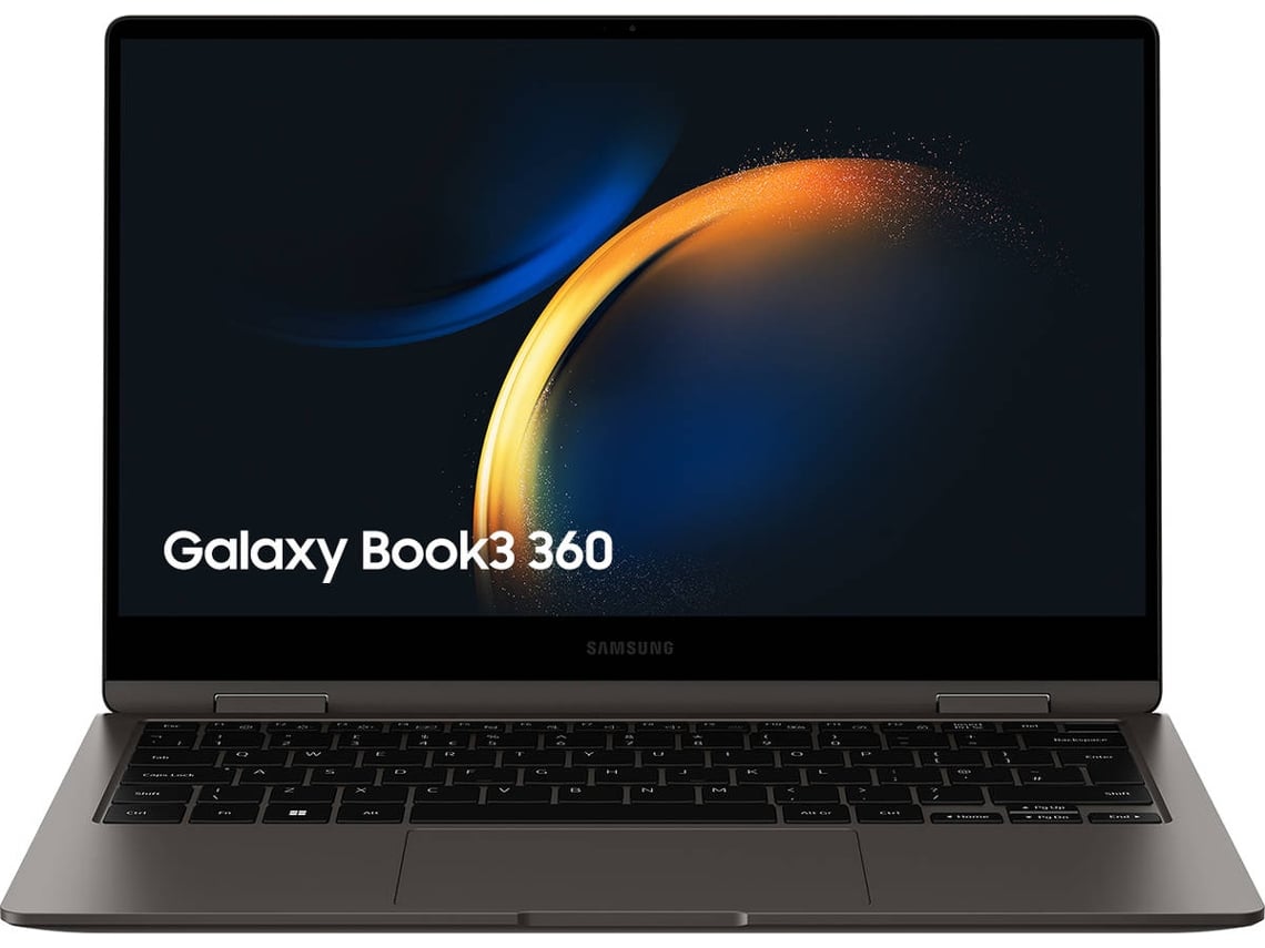 Laptop SAMSUNG Galaxy Book3 360 (Gris - 16 GB RAM - 512 GB SSD - 13,3 ...