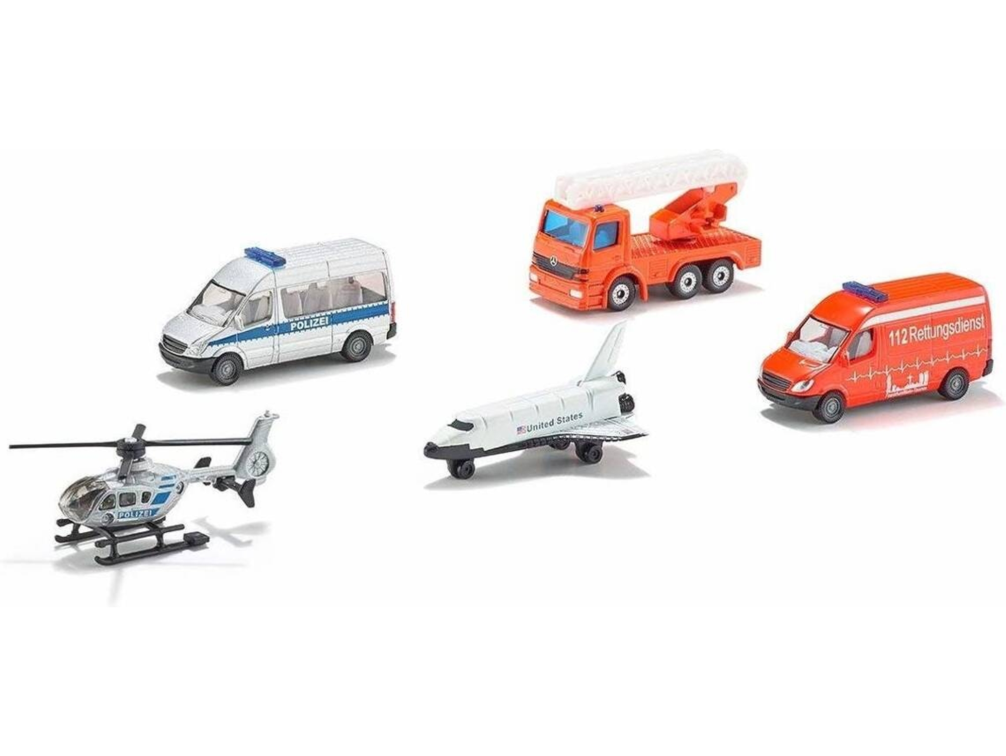 Conjunto Transportes de la Ciudad SIKU 5 piezas (Edad Mínima: 3 ...