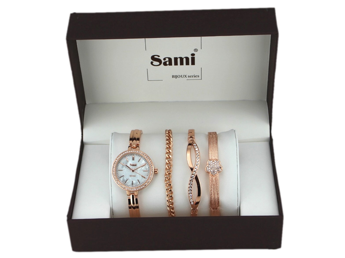 SAMI Set Reloj con pulsera y 2 pulseras RSM-43812-4 | Worten.es