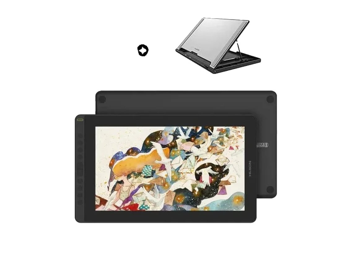 Monitor de dibujo gráfico, pantalla de 15,6 pulgadas, 8192 niveles de ...