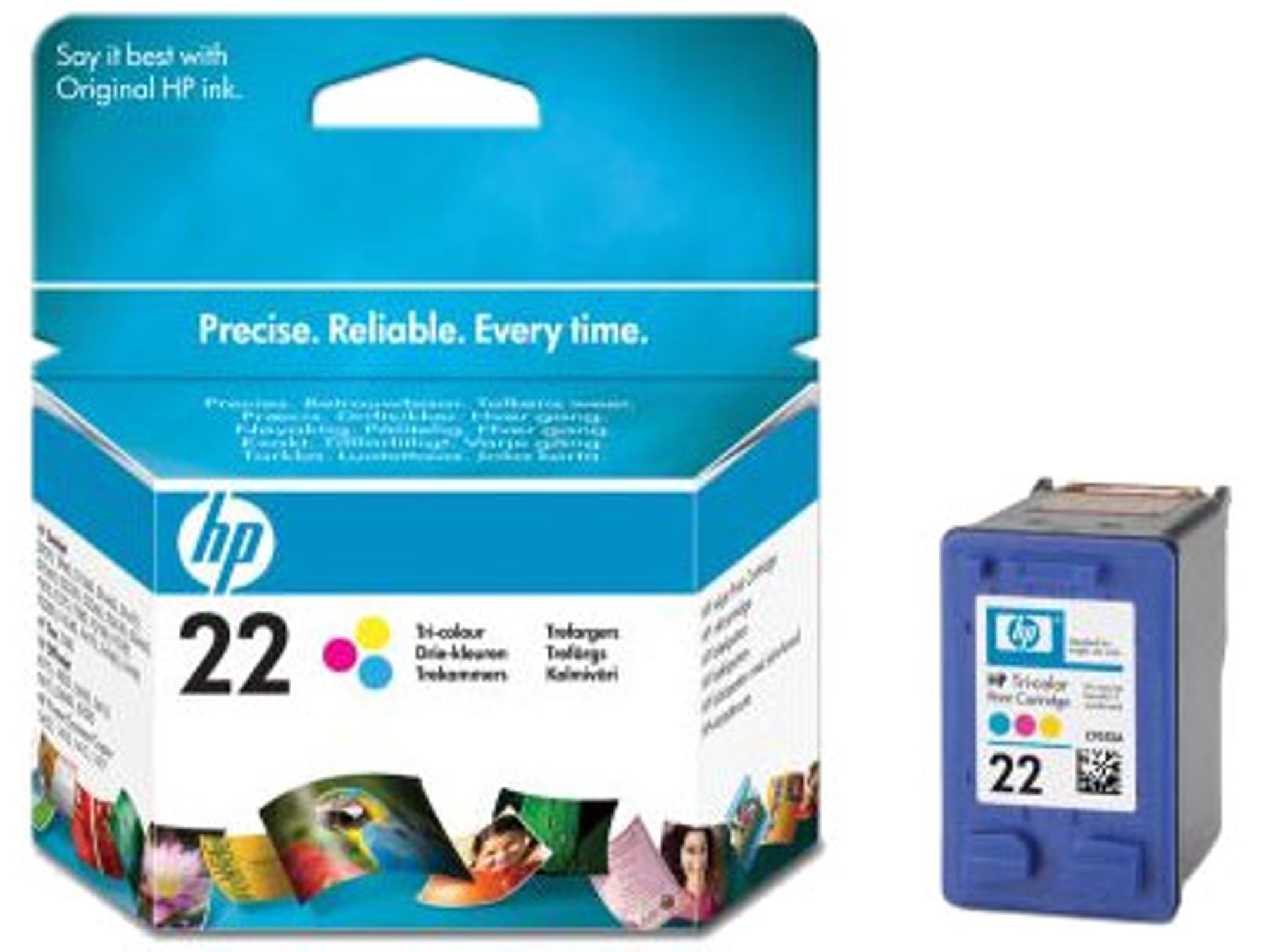 Cartucho de tinta Original HP 22 Tricolor para HP DeskJet 2130, 3630 HP ... Cartucho de tinta Original HP 22 Tricolor para HP DeskJet 2130, 3630 HP ...