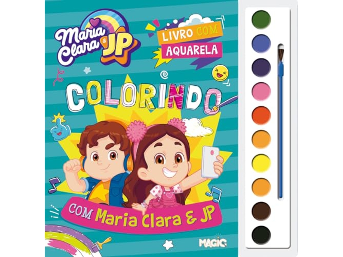 Libro Maria Clara E Jp Colorindo Com Maria Clara E Jp de Karina Freitas ...