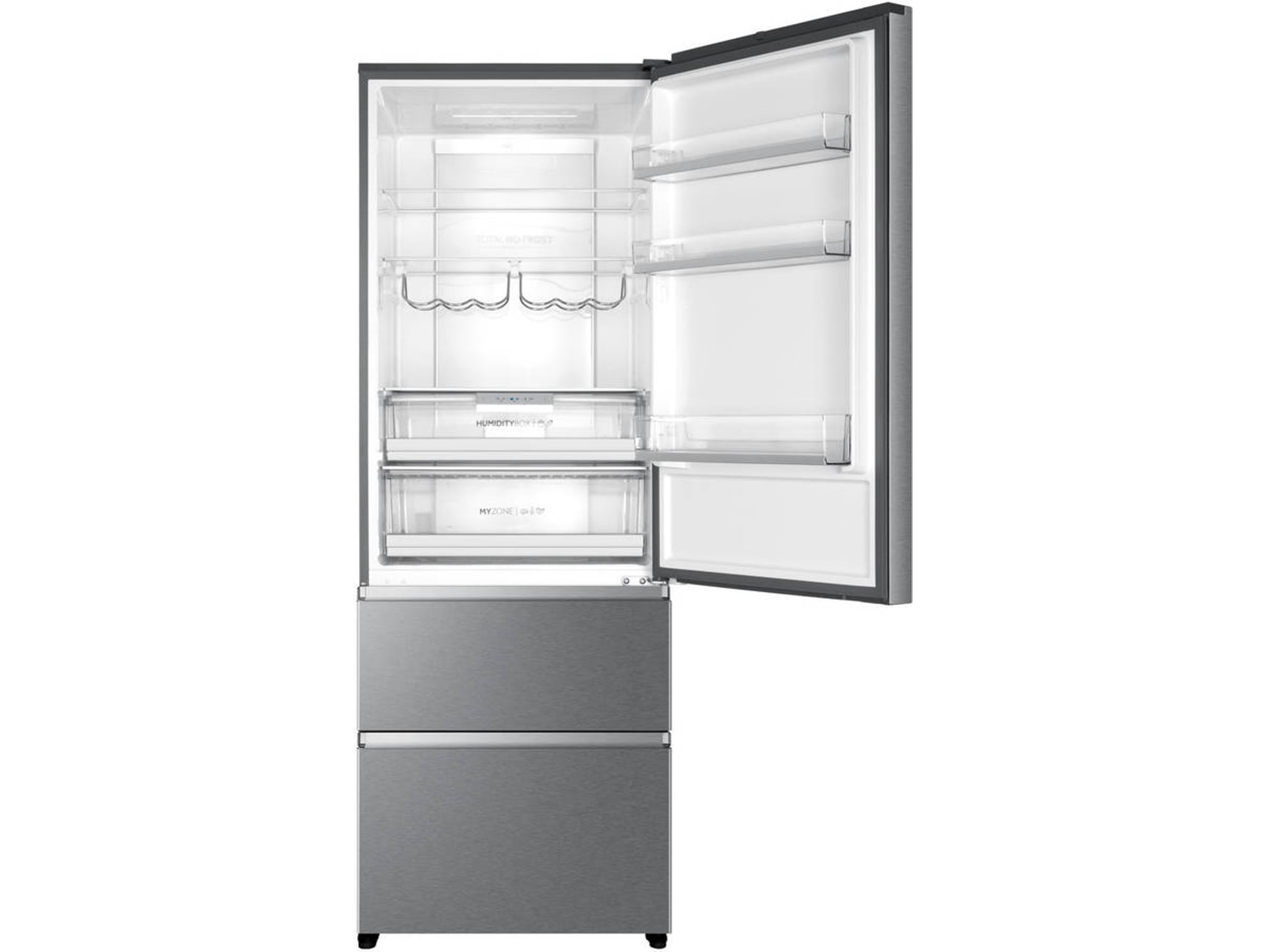 Frigorífico Combi HAIER A3FE744CPJ (No Frost - 200 cm - 460 L - Inox ...