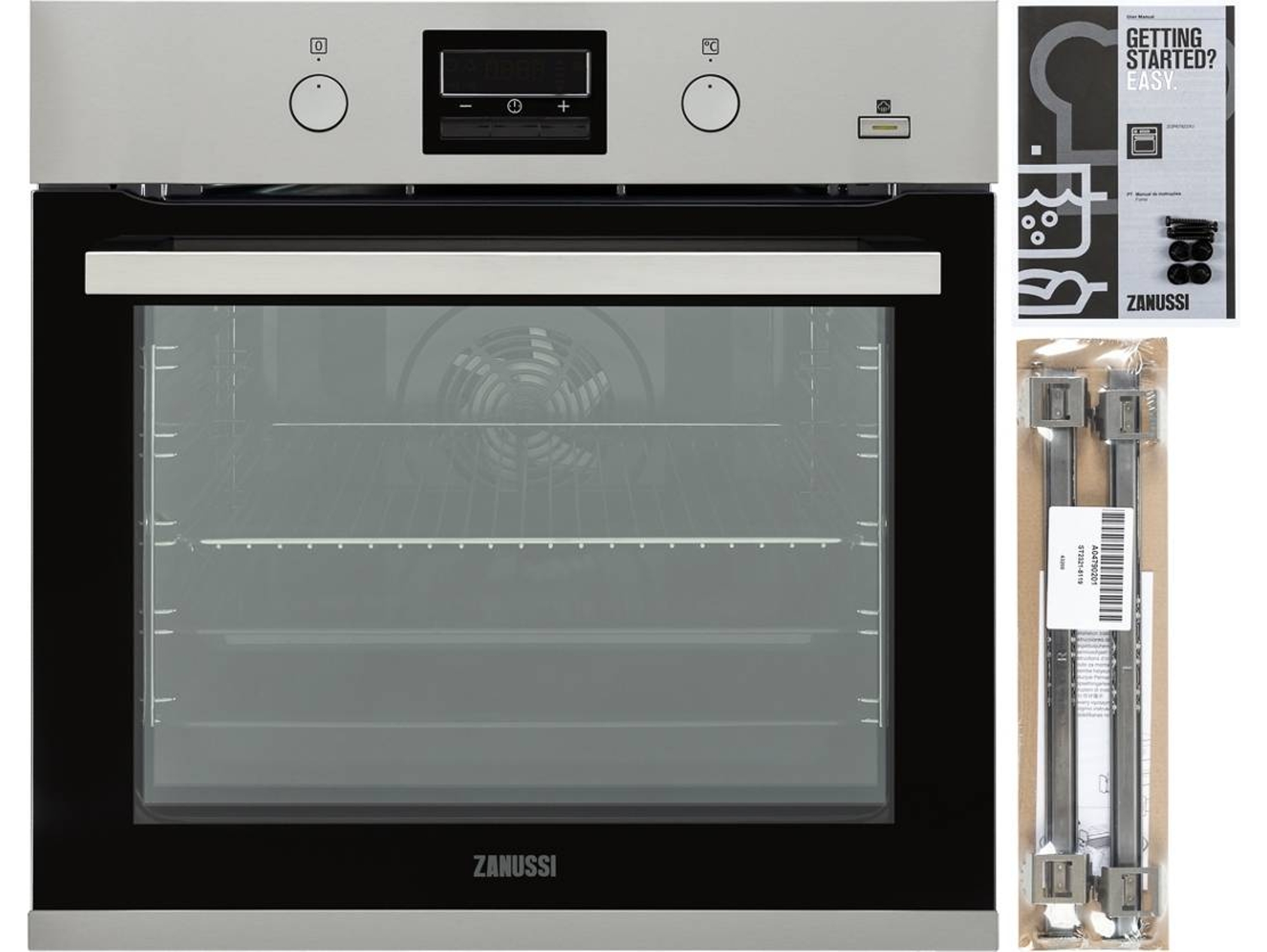 Horno A Vapor Zanussi Zop67922xu 75 L 59 4 Cm Pirolítico Inox