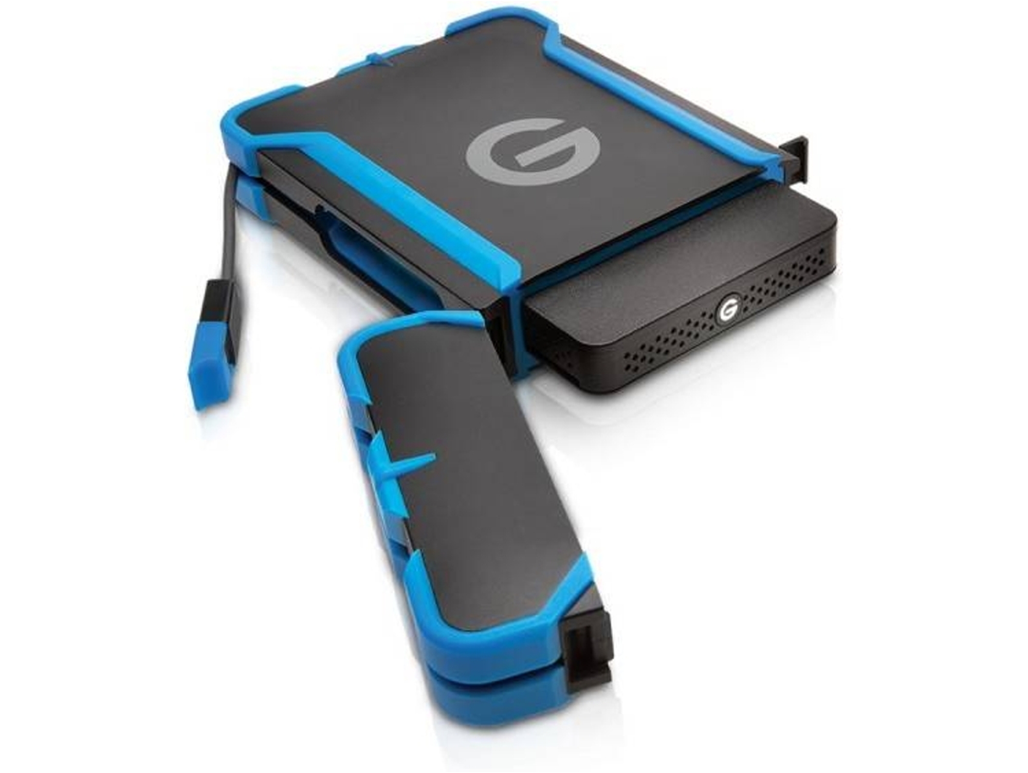 Disco HDD Externo G-TECHNOLOGY G-Drive 1TB EV ATC (Azul - 1 TB - USB 3.0)
