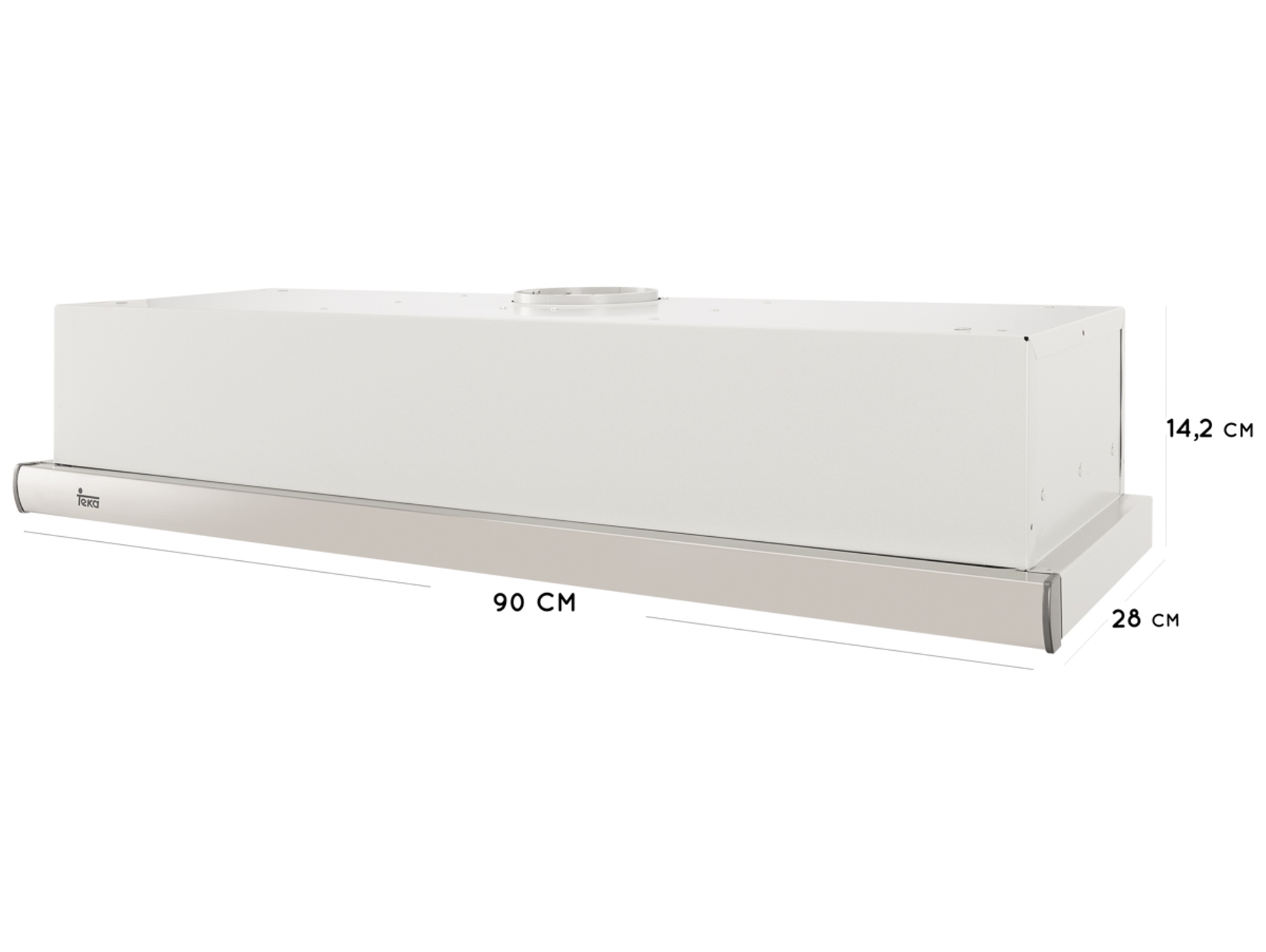 Campana TEKA TL 9310 (332 m3/h - 90 cm - Inox) | Worten.es