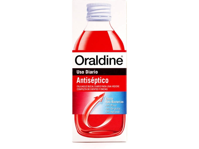 Enjuague Bucal ORALDINE Antiseptico Bucal (400 ml)