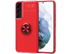 Funda Samsung Galaxy S22 Plus HFS-HOUSE Kickstand (Rojo) | Worten.es