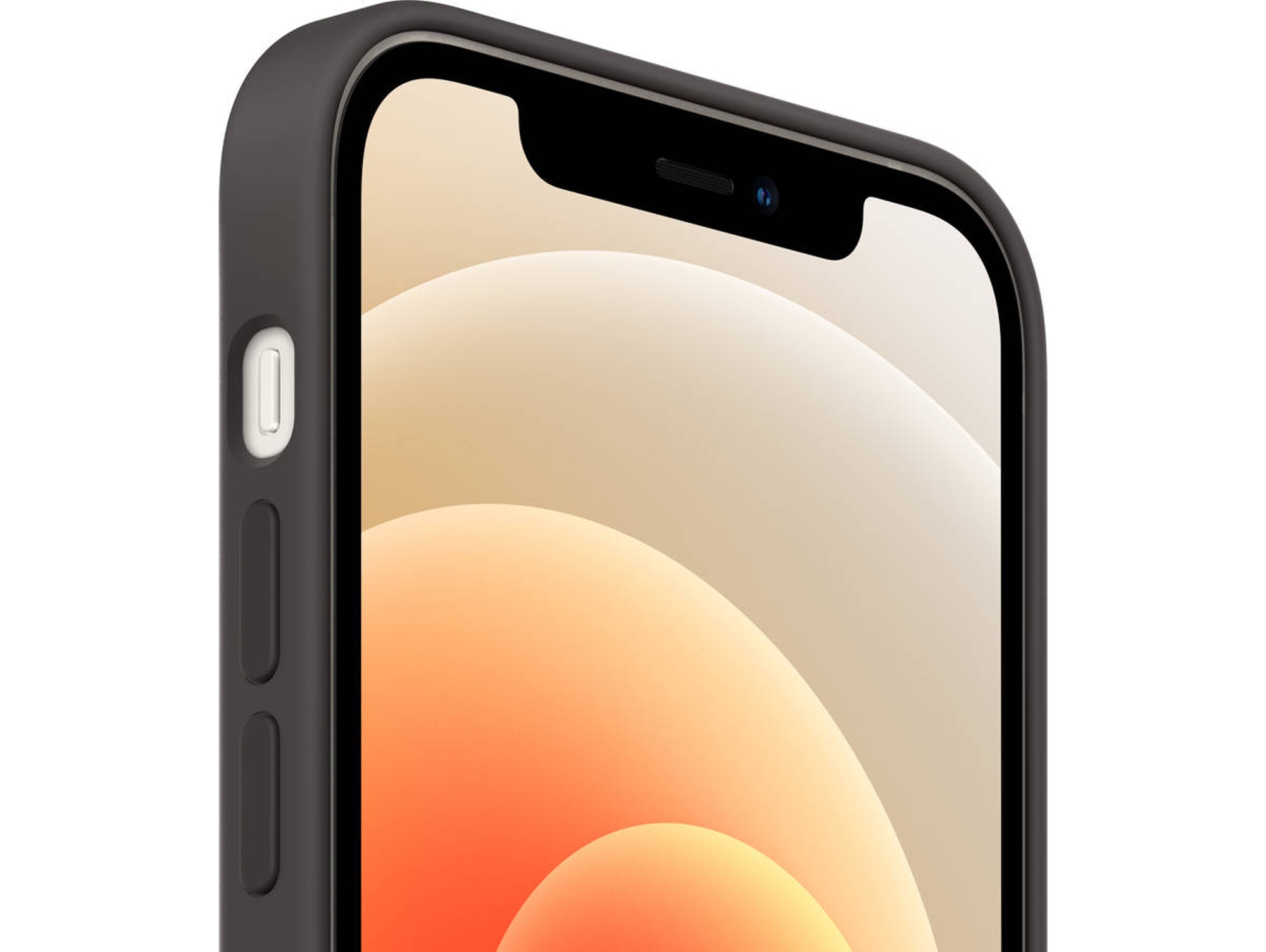 Funda MagSafe iPhone 12/ 12 Pro APPLE Silicona Negro | Worten.es