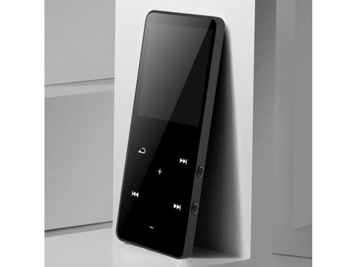 Reproductor de música bluetooth con radio fm de tecla táctil, walkman de reproducción de video ...