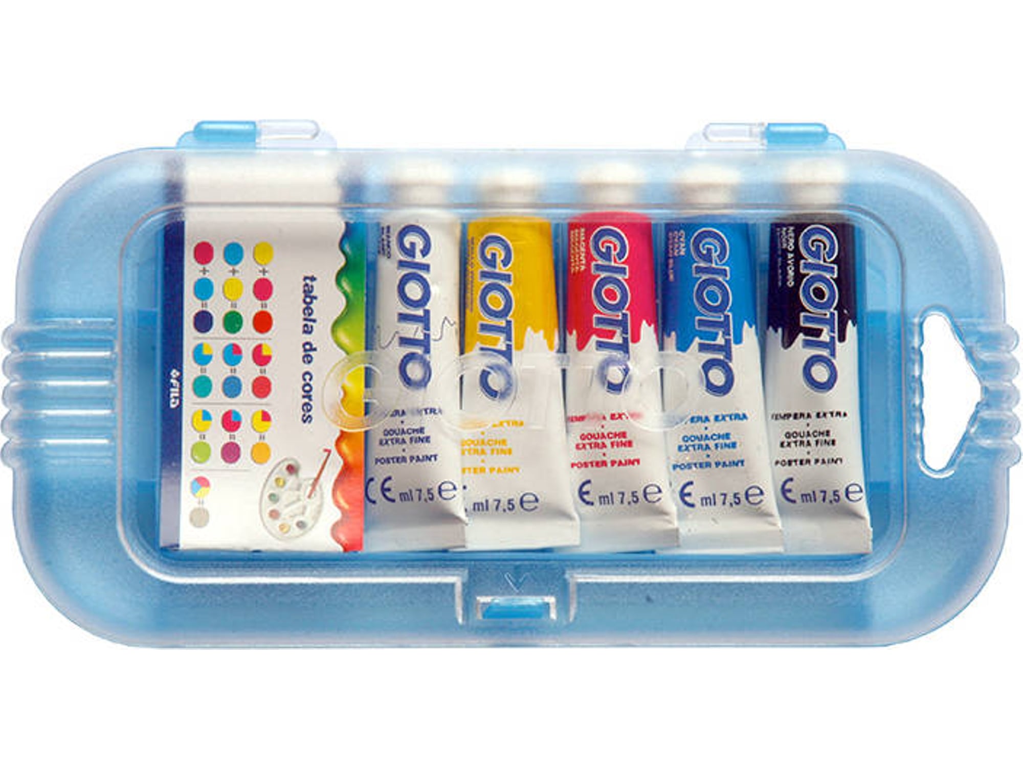 Pack de 5 Guaches GIOTTO Tubo (7.5ml)