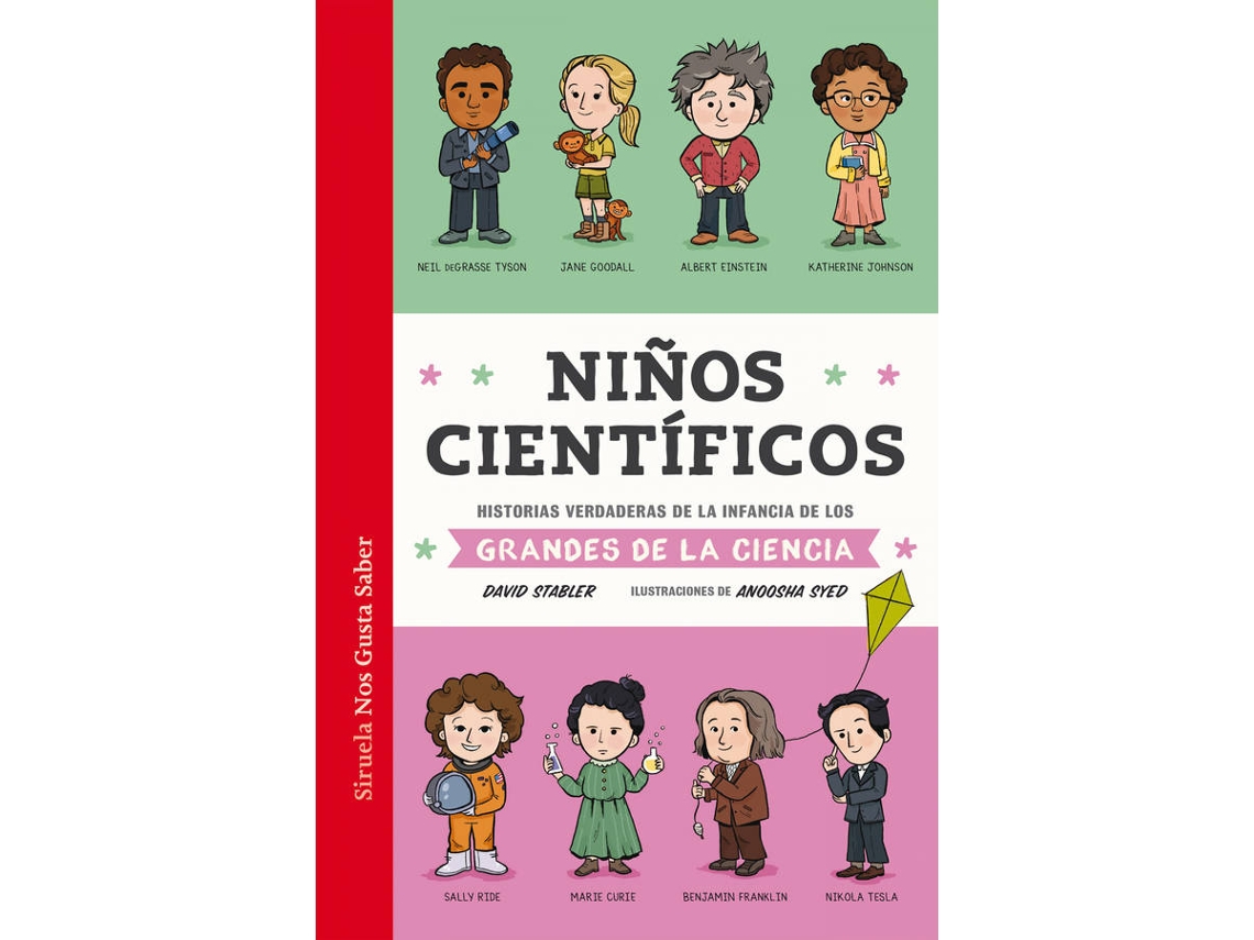 Libro Niños Científicos de David Stabler (Español)