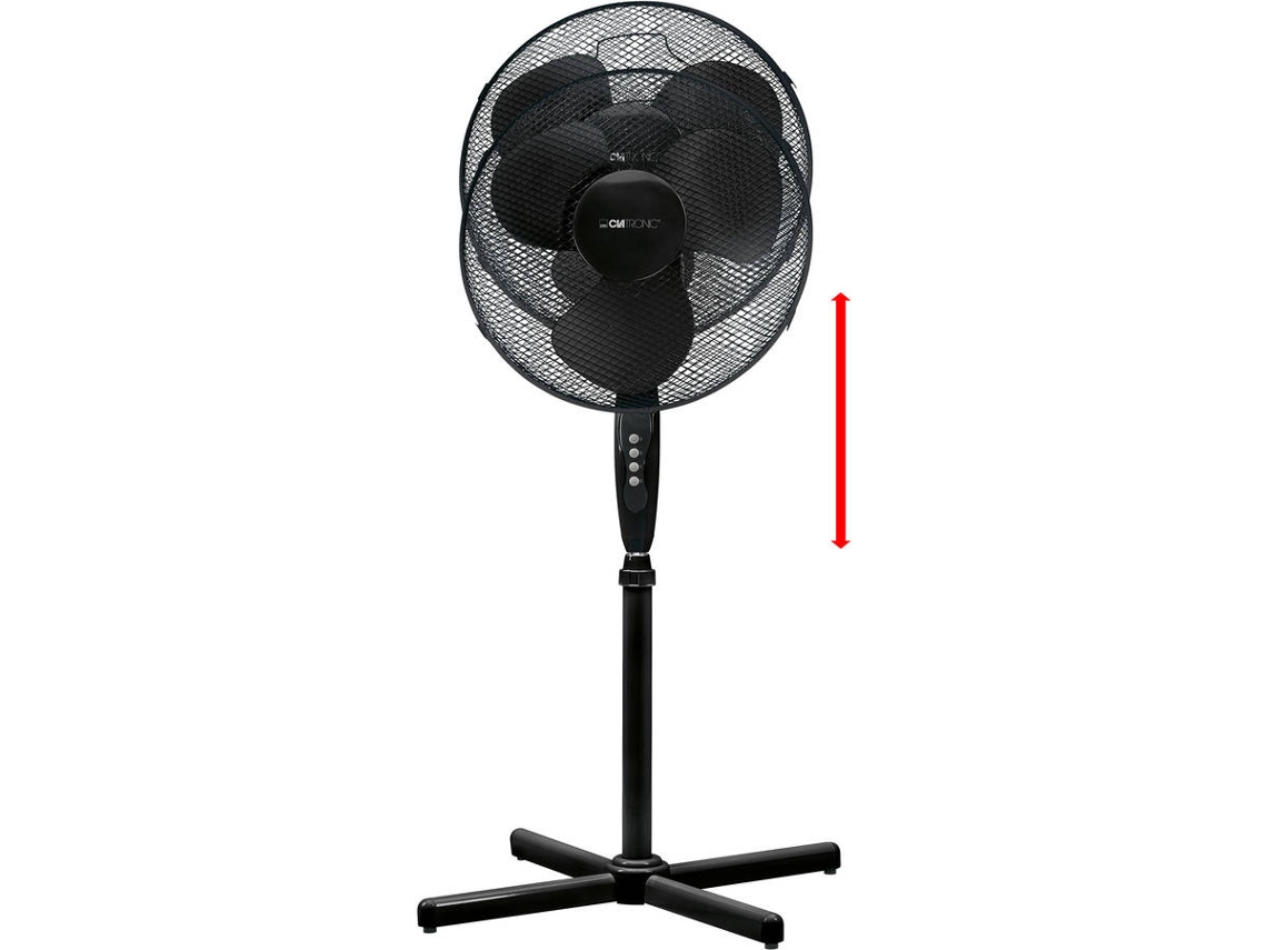 Ventilador De Pie Clatronic Vl 3603 3 Velocidades 45 W Diámetro 40
