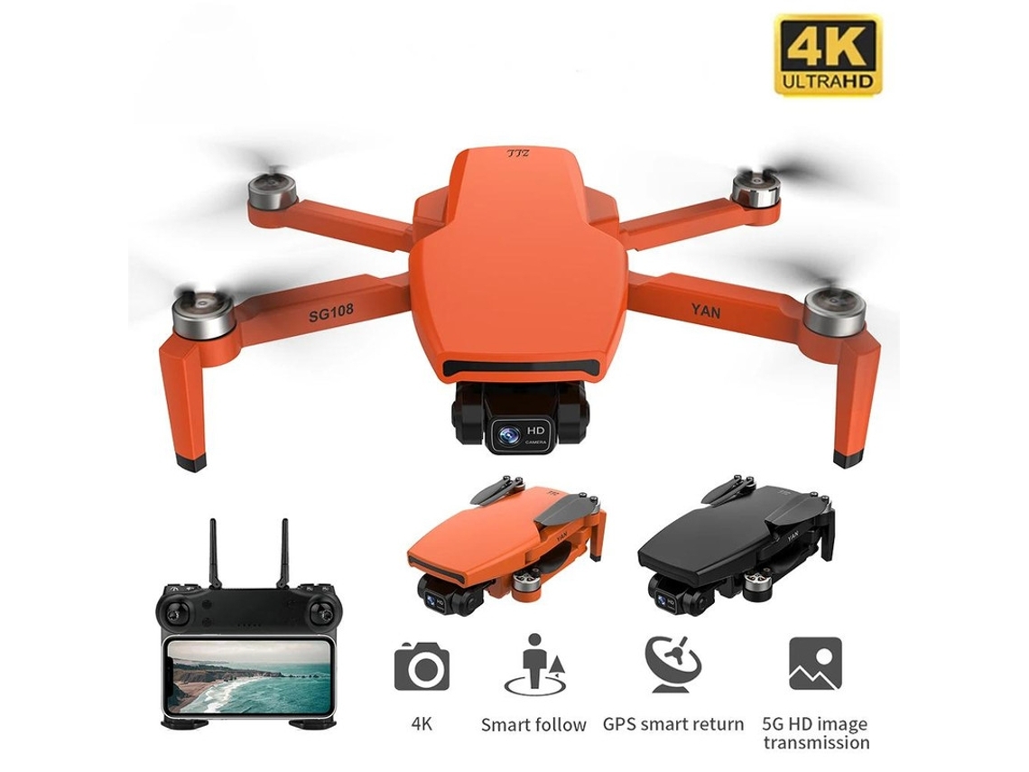 Drone De Control Remoto Sg108 Con Cámara 4k Hd Duración De La Batería ...