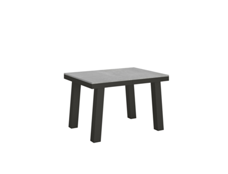 Mesa de Comedor ITAMOBY Bridge Evolution (90x120/224 - Paneles de Melamina - Cemento) | Worten.es