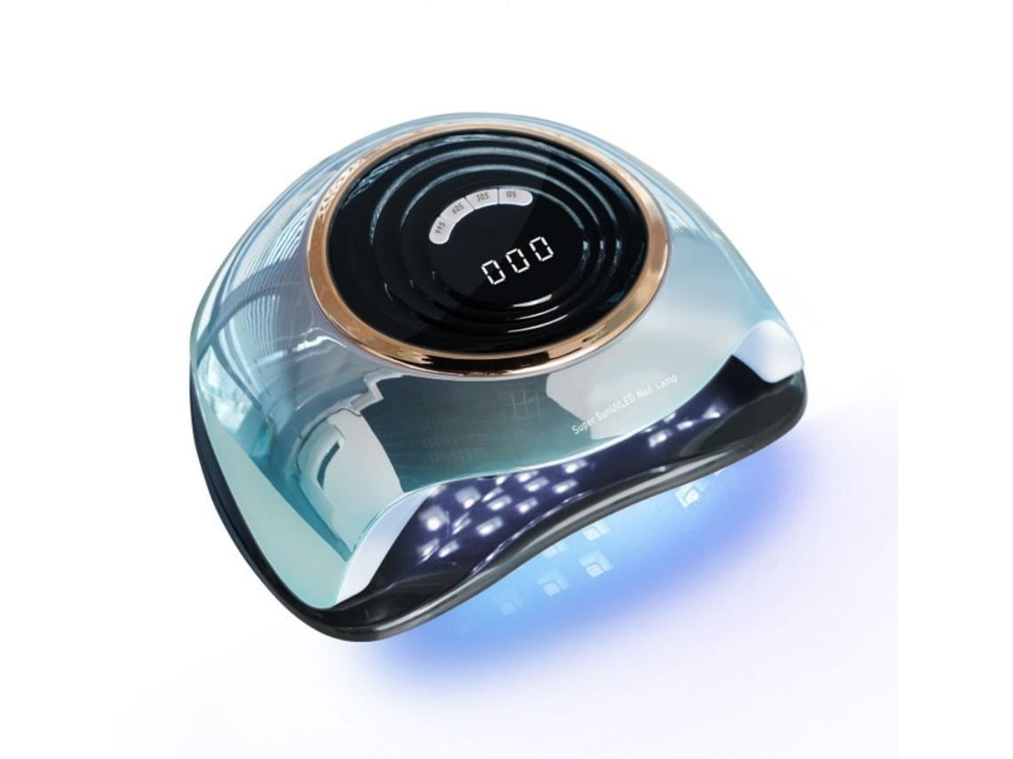 Lámpara UV para uñas de 288 W con 63 LED para esmalte en gel, sensor ...