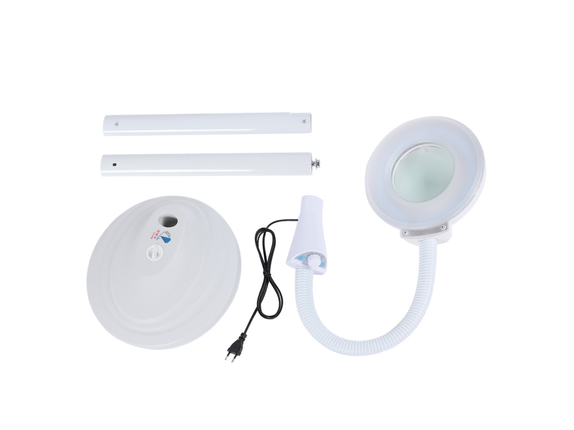 Lámpara de apoyo para tatuajes con aumento de 8x y luz fría ajustable ...