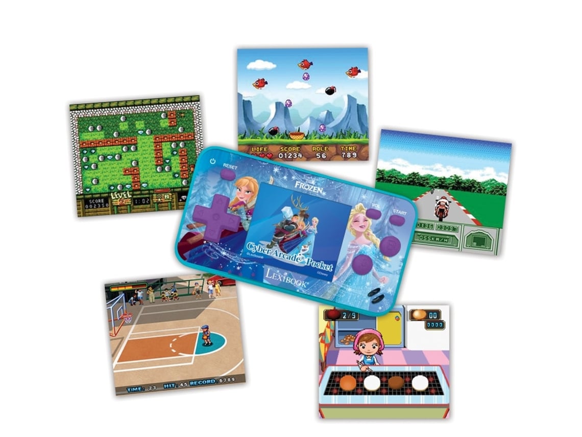 Consola de bolsillo Cyber Arcade® Pocket Disney Princess - pantalla 1.8 ...