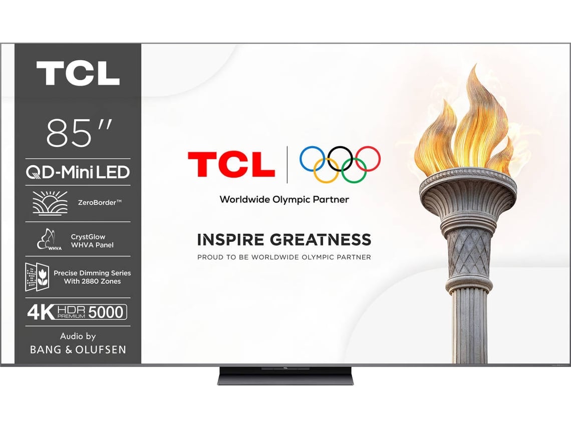 TV TCL 85C8K (MiniLed - 85'' - 216 cm - 4K Ultra HD - Smart TV) | Worten.es