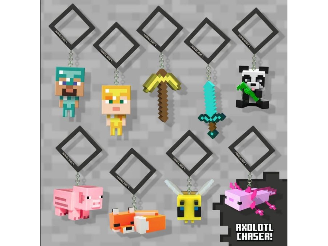 Llaveros PALADONE Minecraft Backpack Buddies Multicolor | Worten.es
