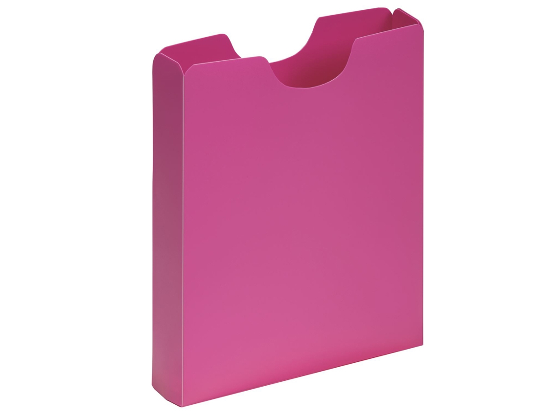 Caja de Archivo PAGNA Din A4 Formato Vertical en Pp Rosa Oscuro | Worten.es