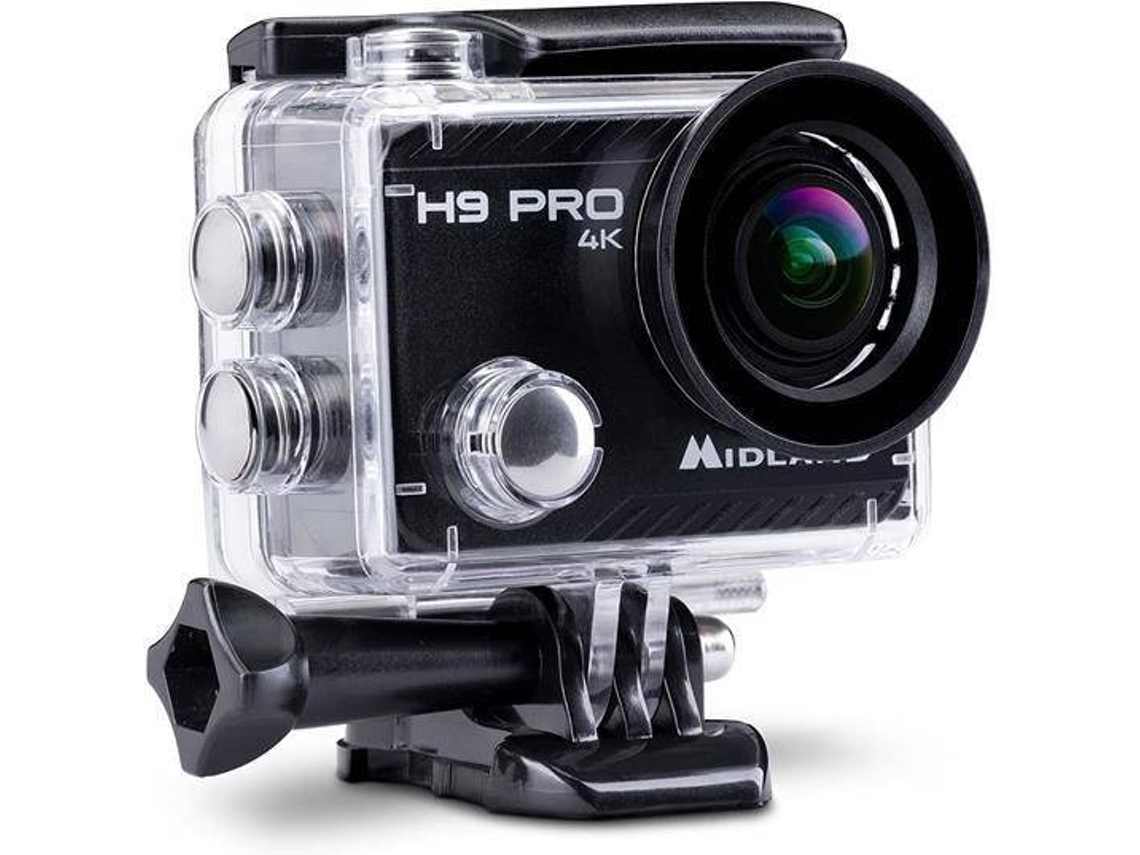 Action Cam MIDLAND H9 Pro (4K Ultra HD - 20 MP - Wi-Fi y Bluetooth ...
