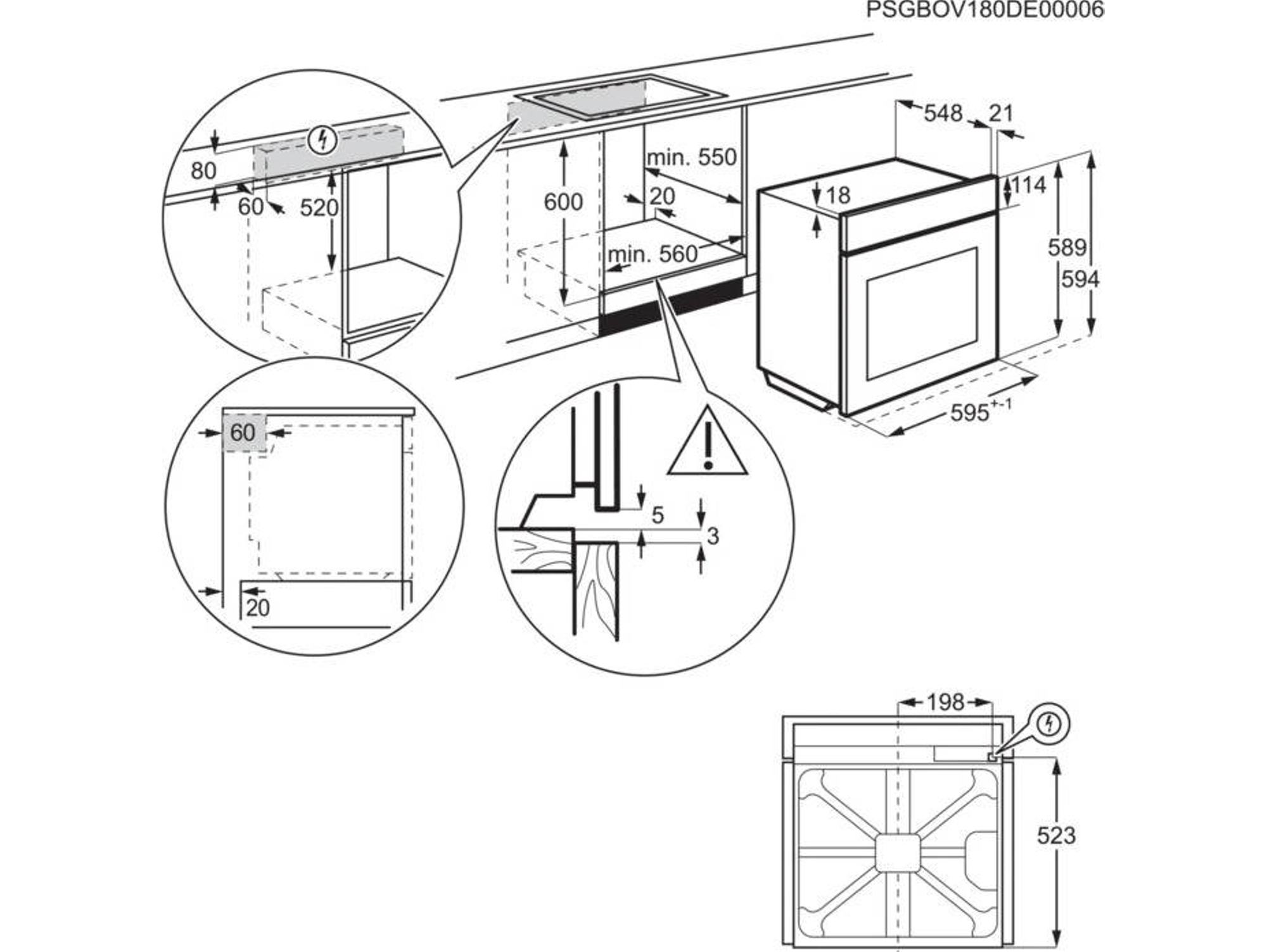 Horno Zanussi Zohkf1x1 72 L 59 5 Cm Hidrolítico Inox Worten Es
