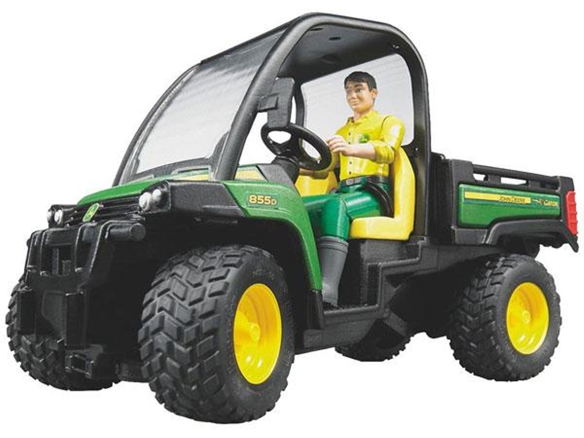 Tractor de Jugar BRUDER John Deere Gator XUV 855D Verde (Edad Mínima: 3 ...