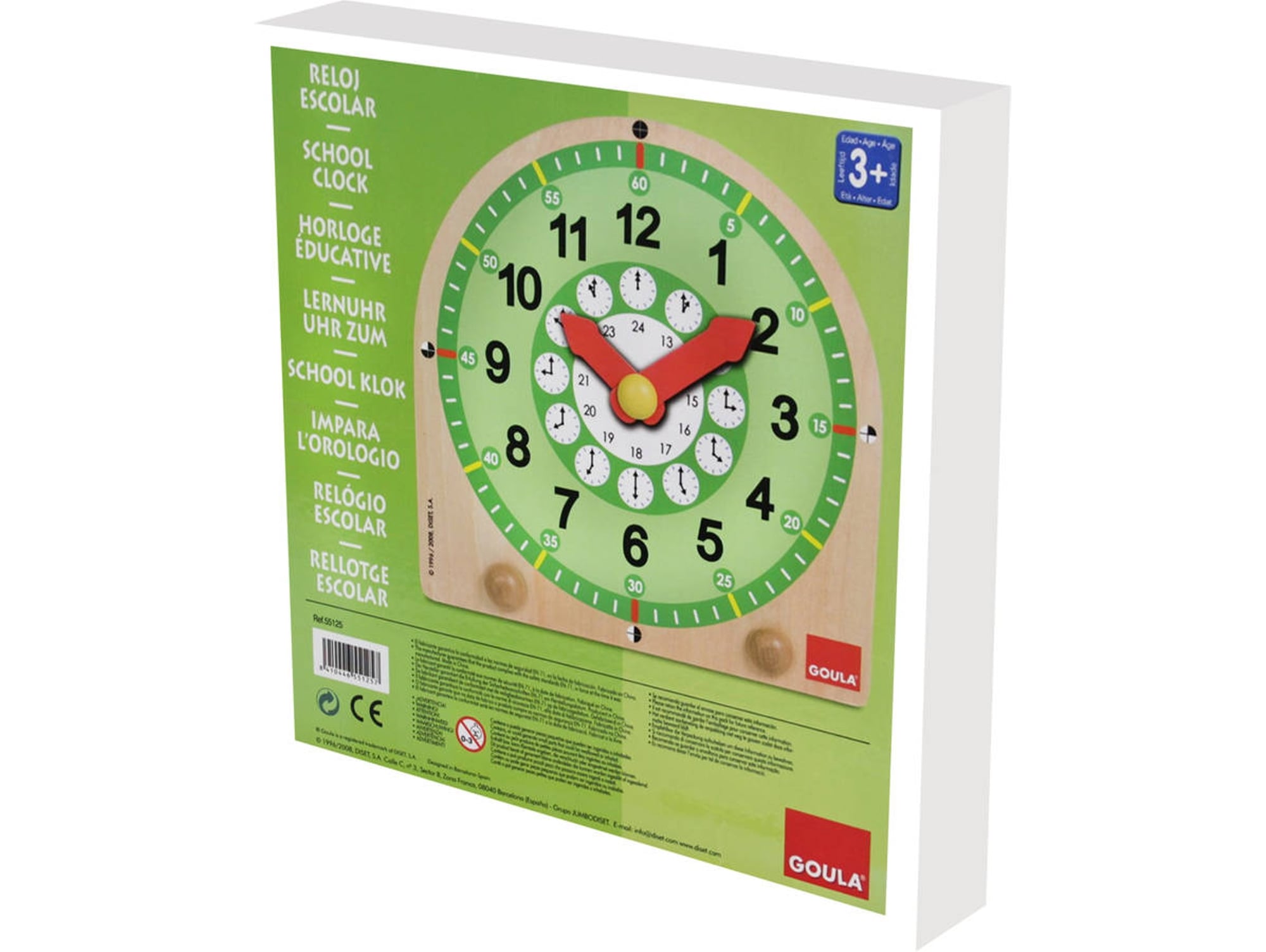 Reloj Escolar JUMBO Learning Clock