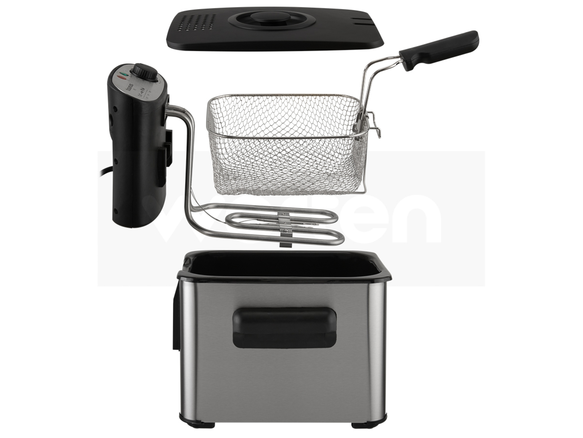 Freidora de Aceite TAURUS F3 DF200 (3 kg - Inox) | Worten.es