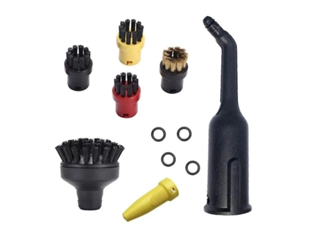 Escova redonda para limpador a vapor cabeça de bocal potente anel em o ...