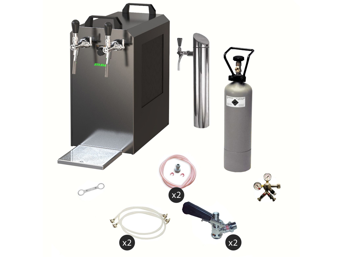 Dispensador de Cerveza STREAM 80 caja de cerveza enfriador de flujo ...